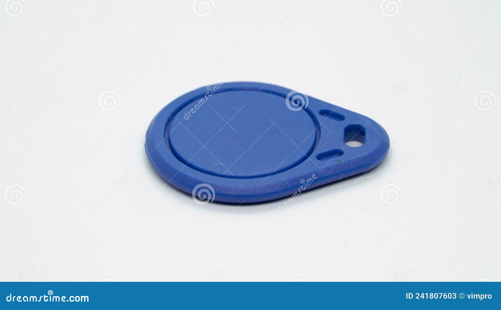 RFID Key Keychain Blue Electronic Component. Copy Clone Digital Card ...