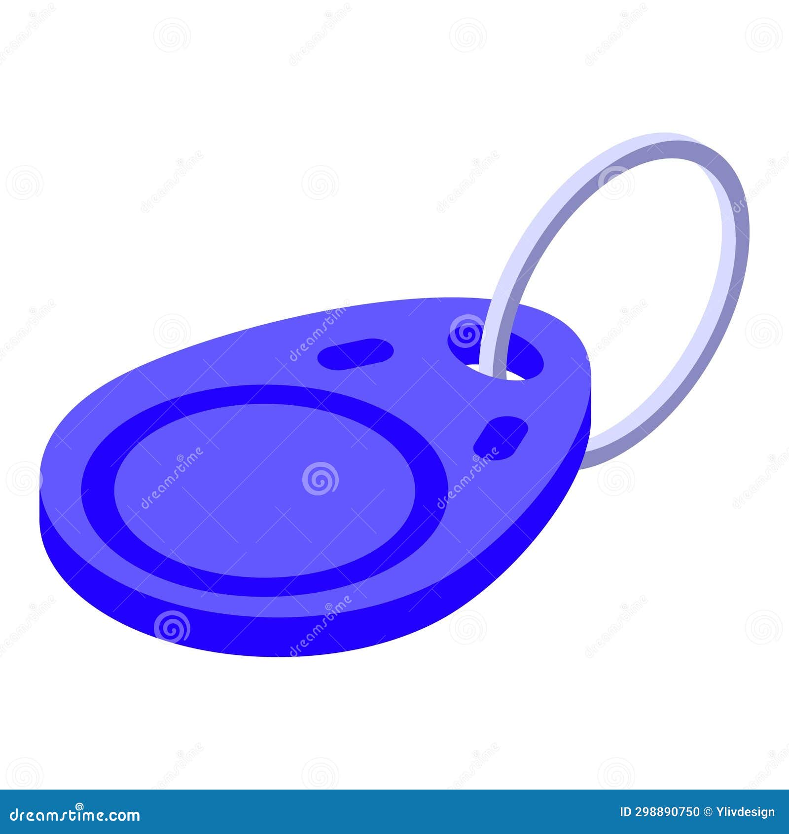 RFID Tag Security Presentation Cartoon Poster Vector Illustration ...