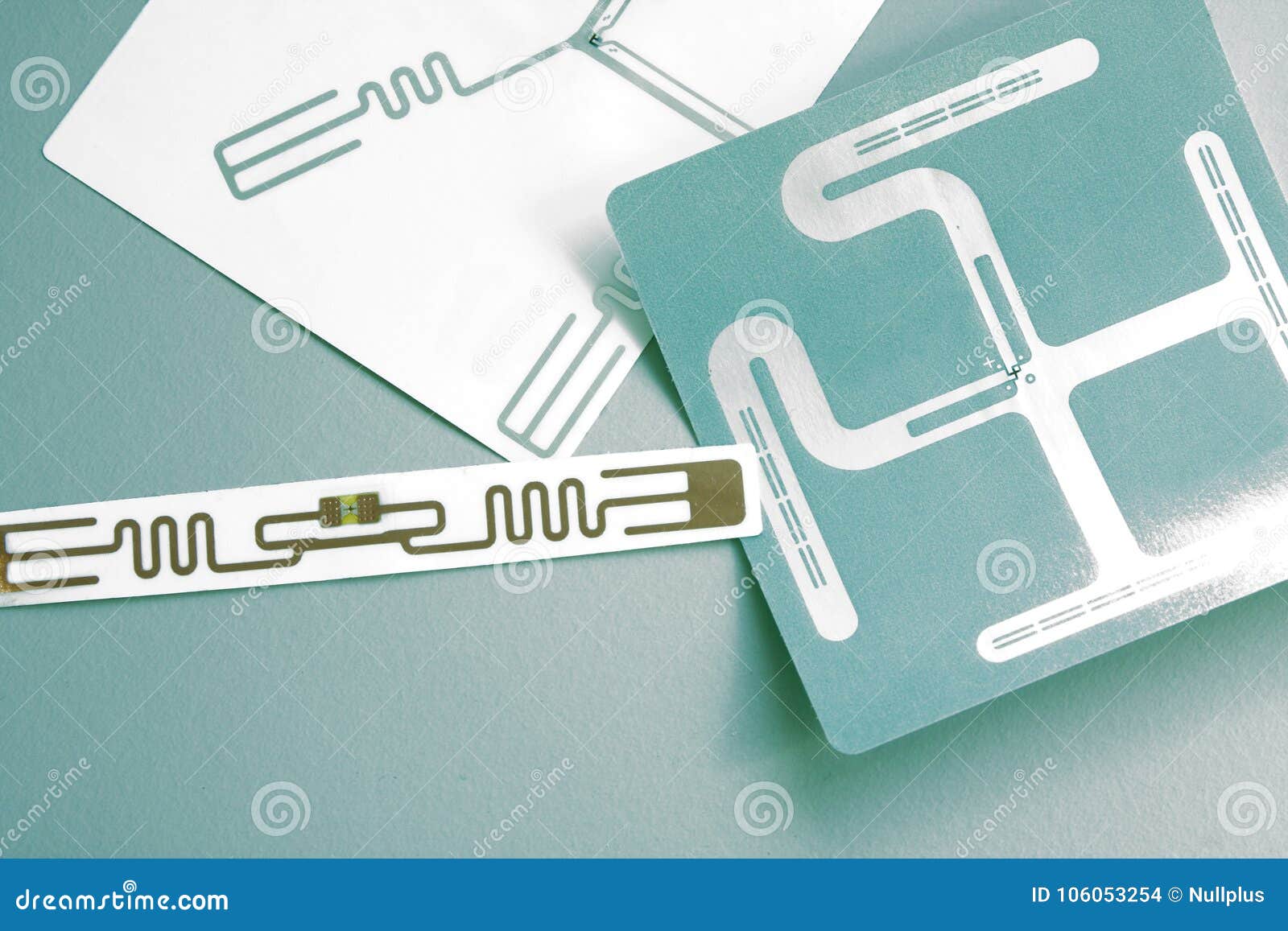 Rfid Labels stock photo. Image of industry, microchip - 106053254