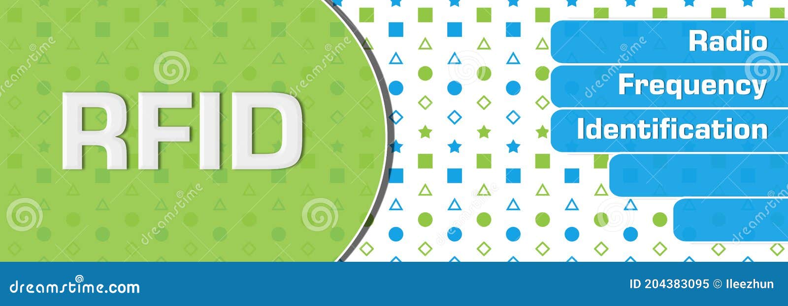 RFID Blue Technical Background Stock Photography | CartoonDealer.com ...