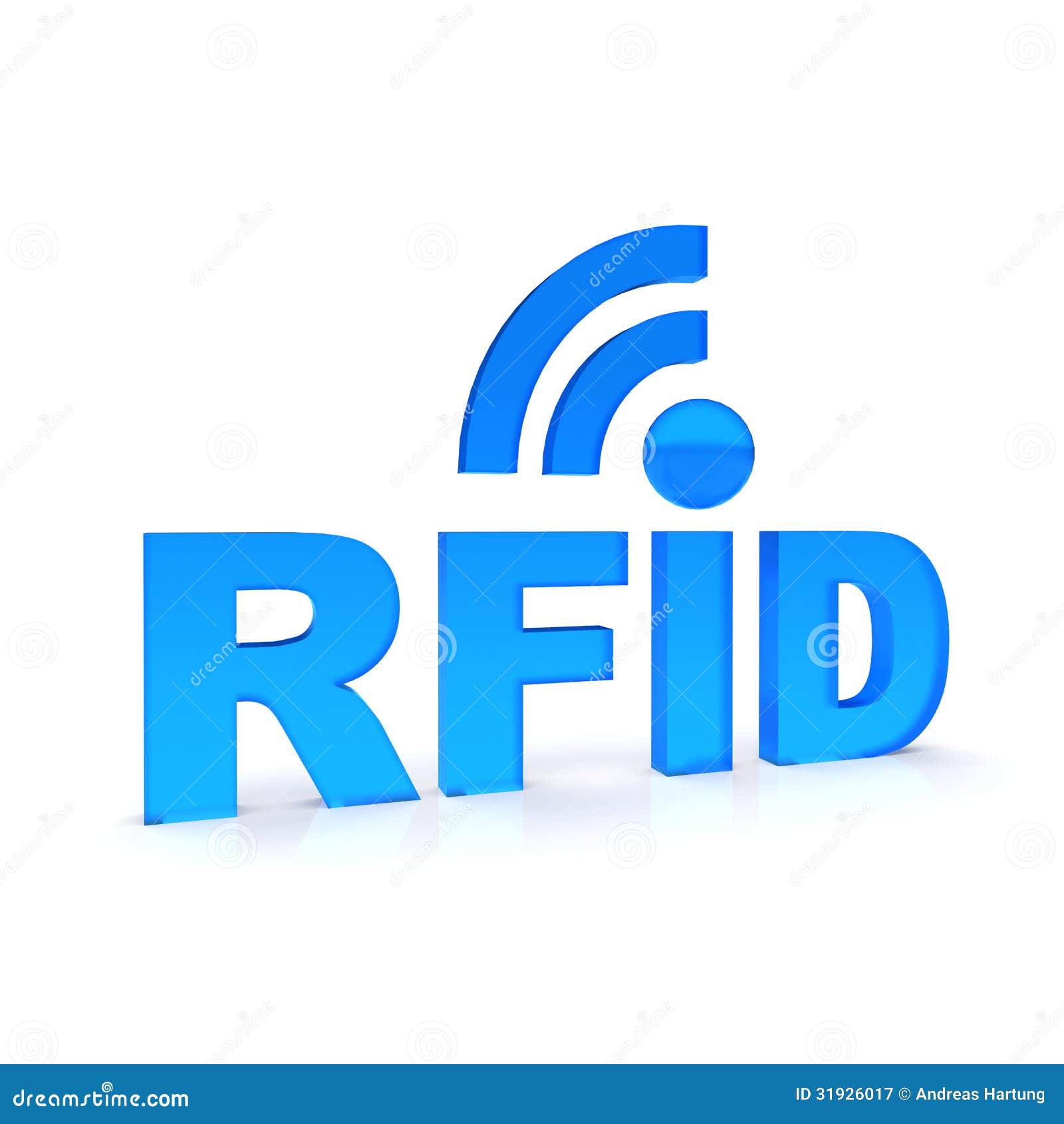 RFID Blue Technical Background Stock Photography | CartoonDealer.com ...