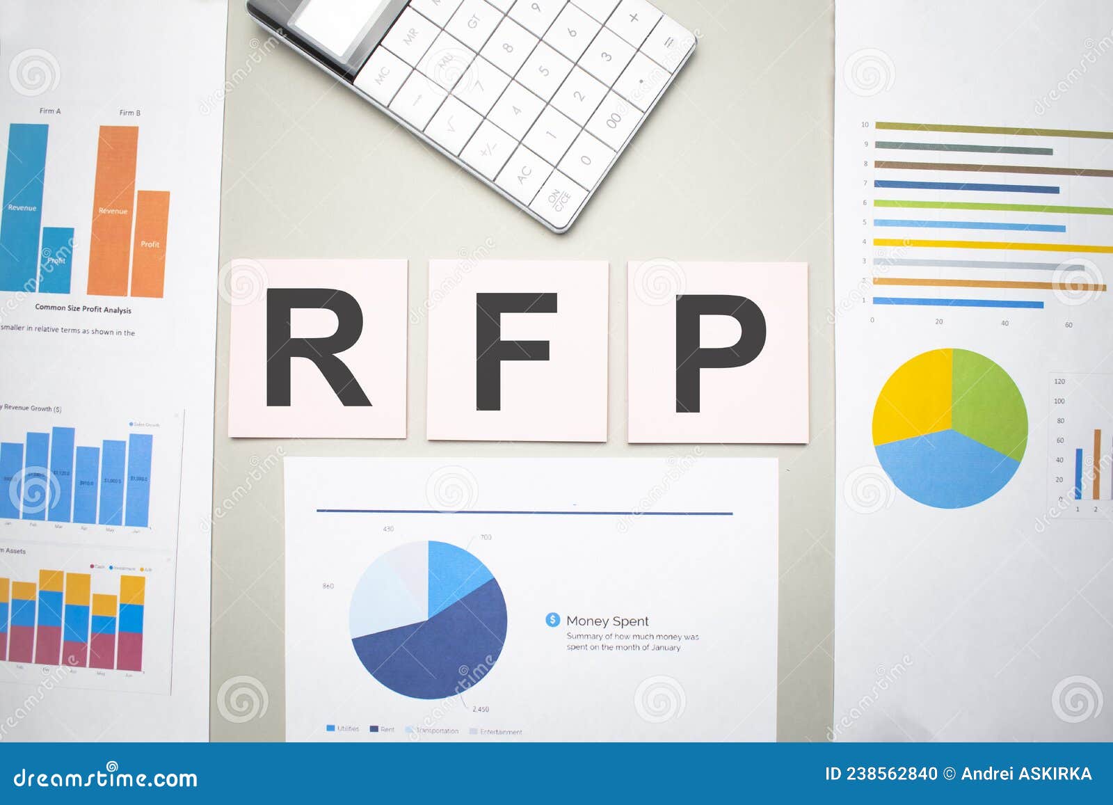 Rfp Business, Search Engine Optimazion,Text on the Sheets of Paper ...