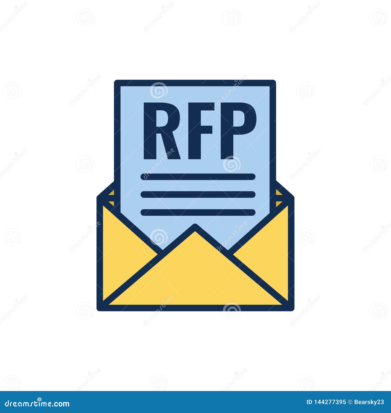 RFP Icon - Request For Proposal Concept Or Idea Cartoon Vector ... RFP Icon - Request For Proposal Concept Or Idea Cartoon Vector ...