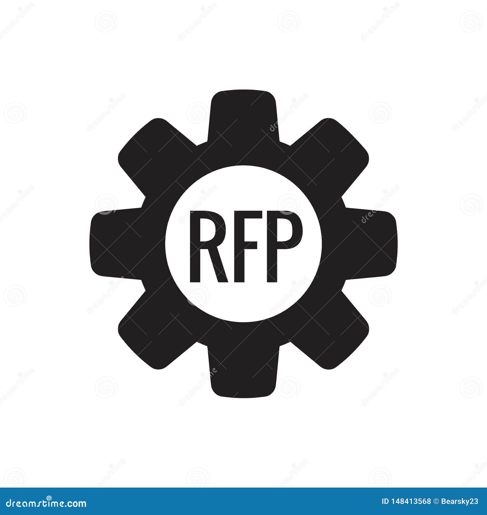 RFP Icon - Request for Proposal Concept or Idea Stock Vector ...