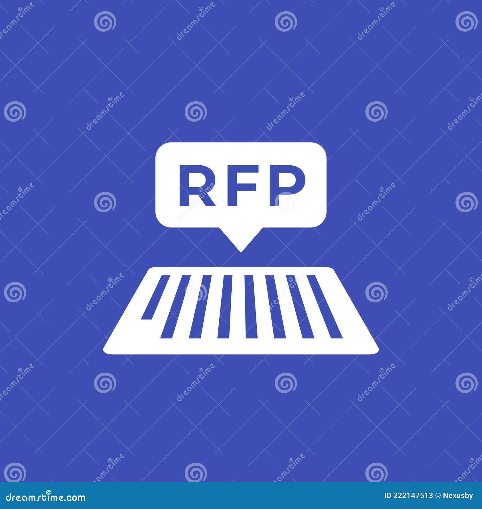 RFP Vector Icon, Request for Proposal Stock Vector - Illustration of ...