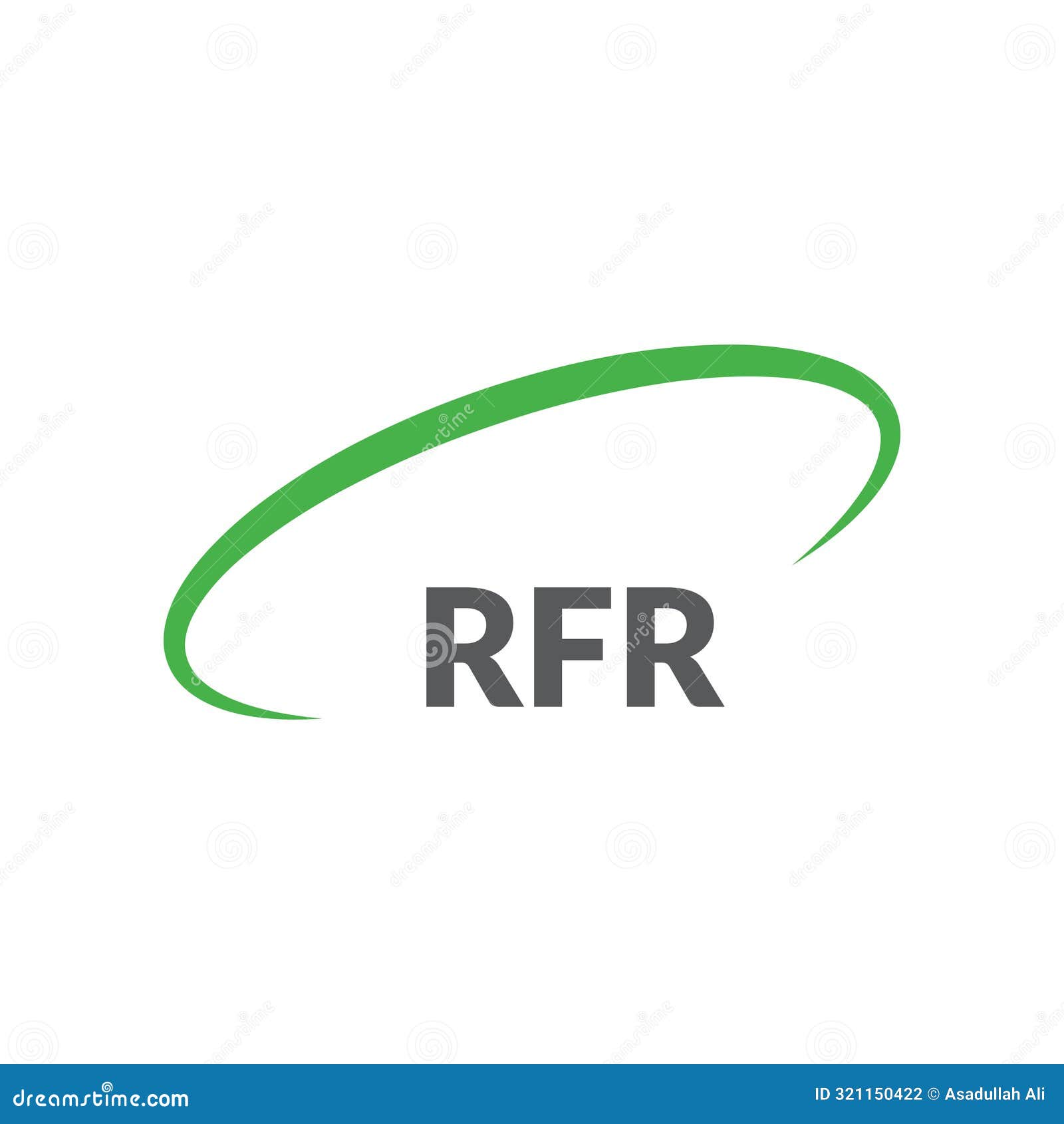 RFR Letter Logo Design on White Background. Creative Modern RFR Letter ...