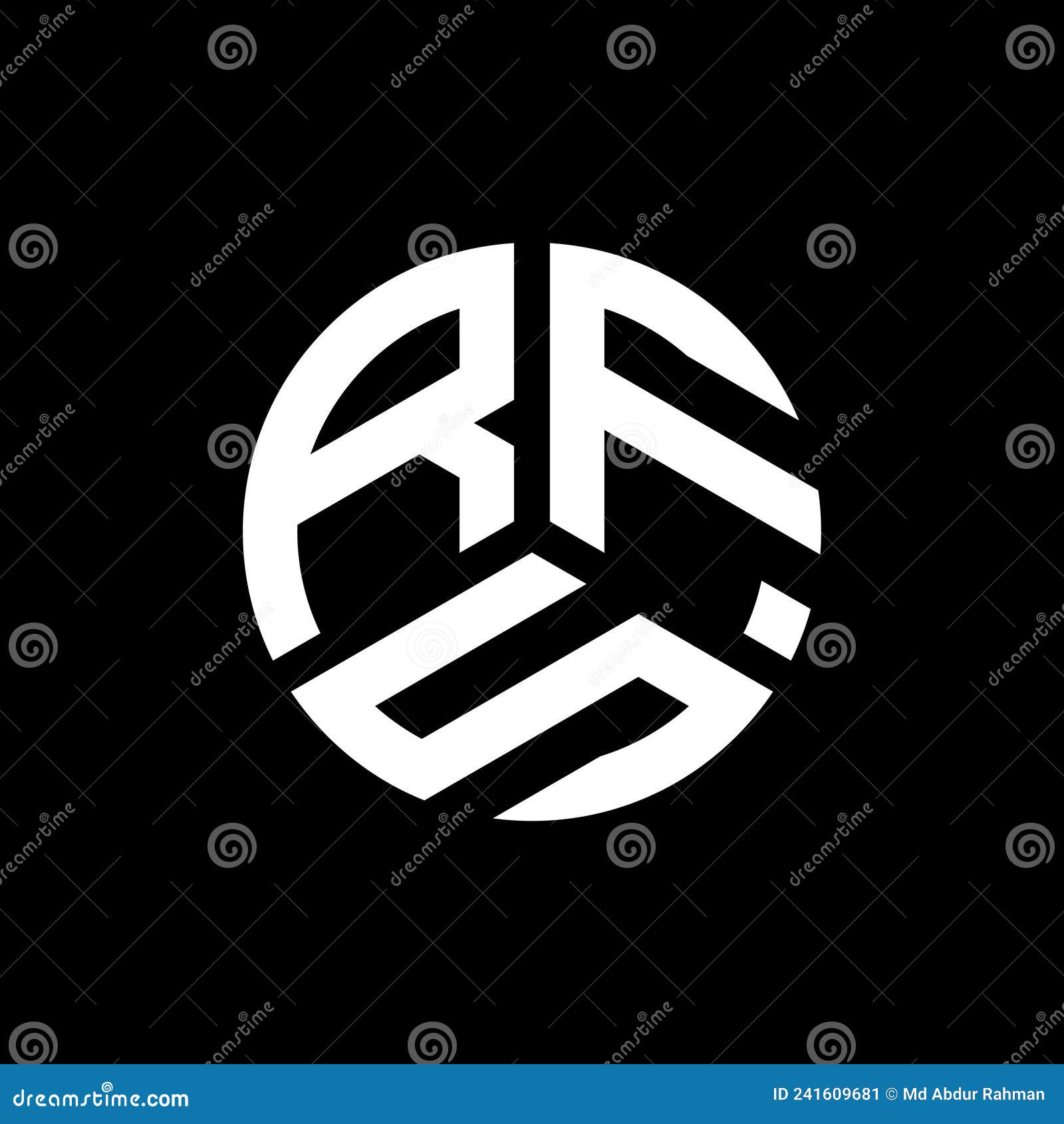 RFS Letter Logo Design On Black Background. RFS Creative Initials ... RFS Letter Logo Design On Black Background. RFS Creative Initials ...