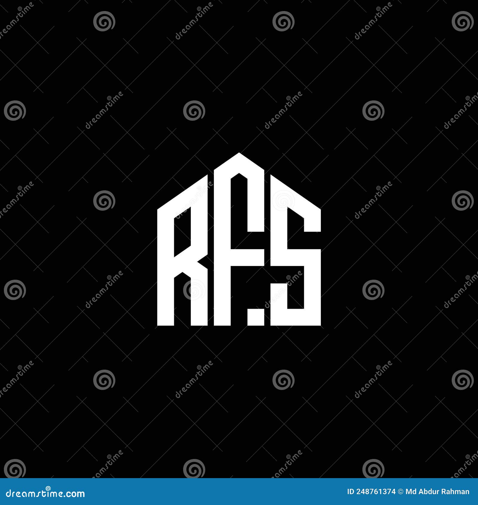 RFS Letter Logo Design On BLACK Background. RFS Creative Initials ... RFS Letter Logo Design On BLACK Background. RFS Creative Initials ...