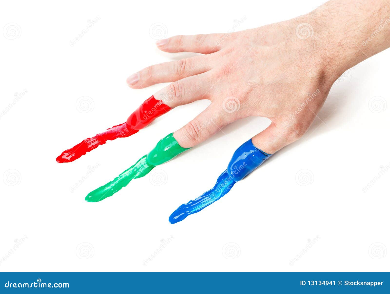 RGB stock image. Image of dipped, fingers, paint, lines - 13134941