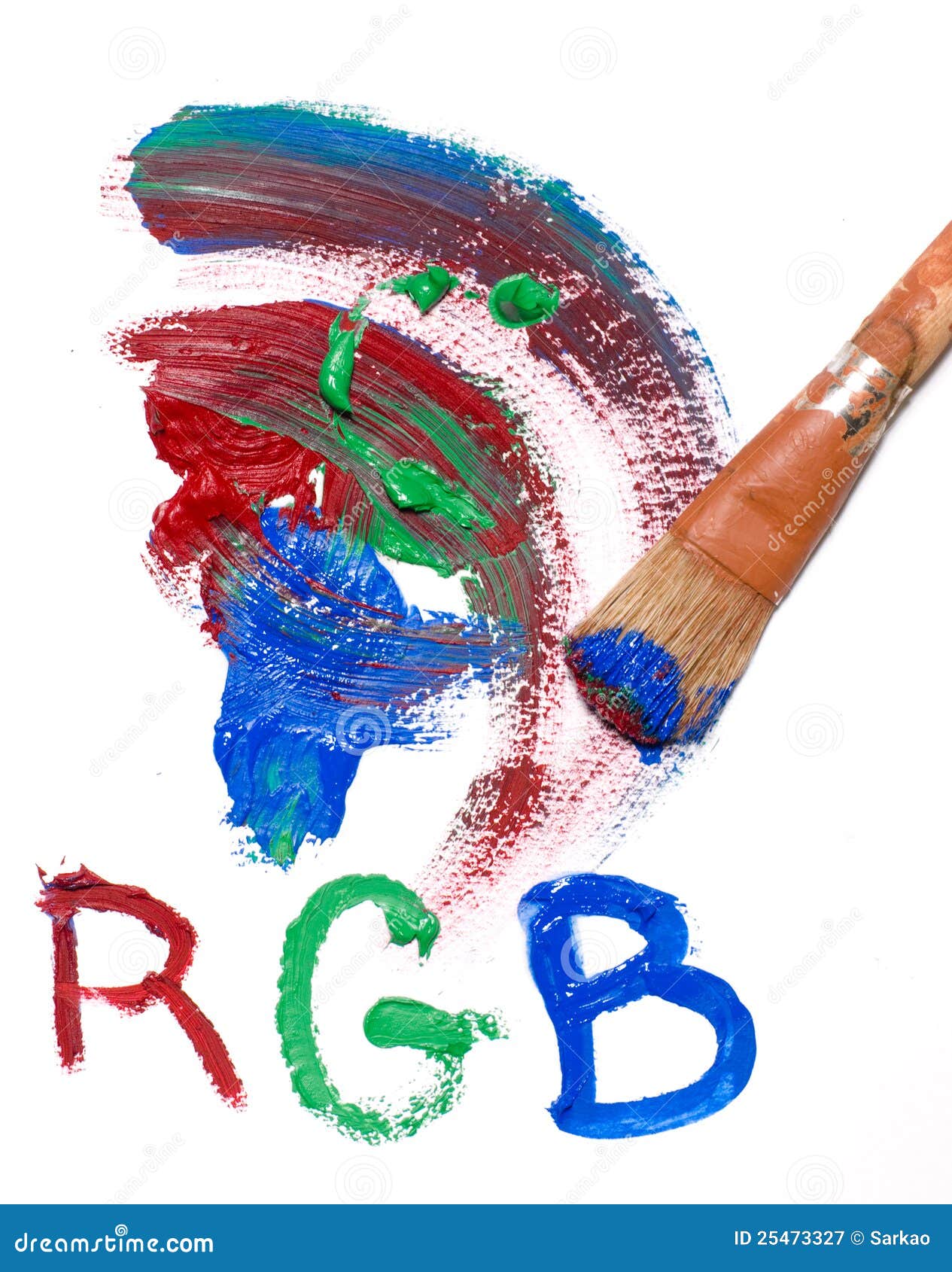 RGB stock image. Image of pallete, painter, abstract - 25473327
