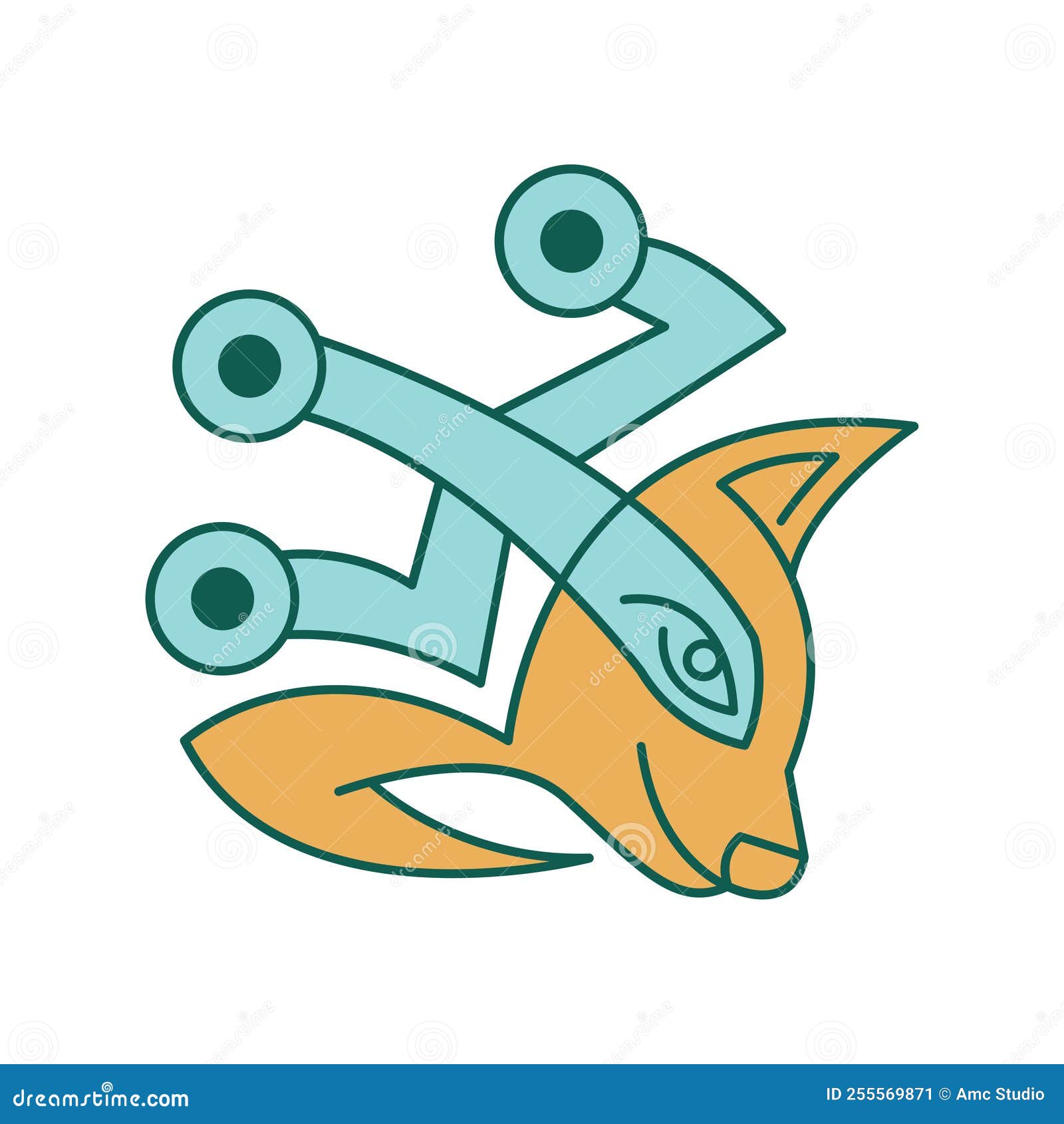 Squirrel with Universal Serial Bus Logo Design Simple Modern, Unique ...