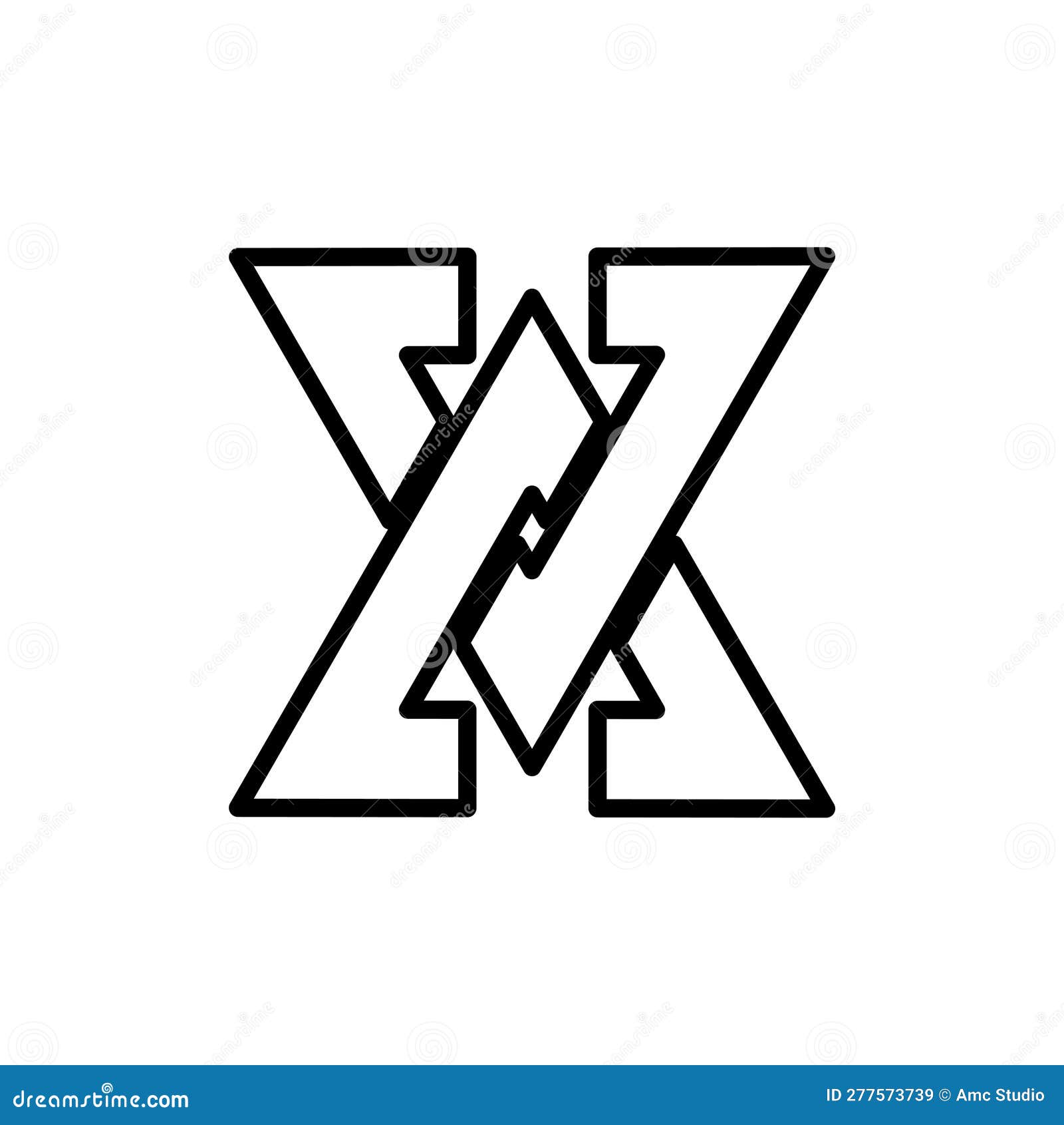 Letter X Creative Fonts Monogram Icon Symbol. Universal Elegant Luxury ...