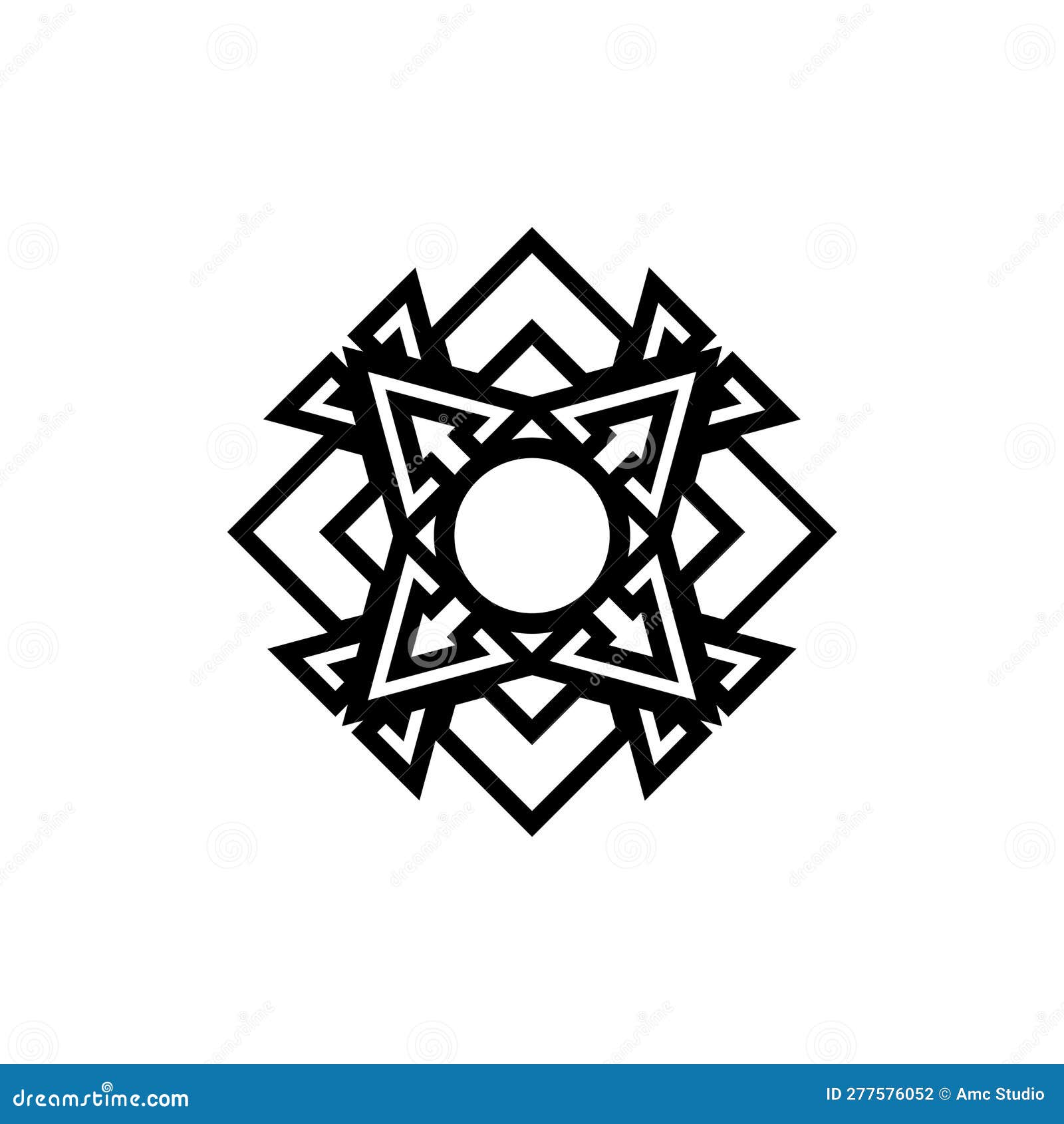 Direction Compass Logo Design Template Sign. Solid and Stylish ...