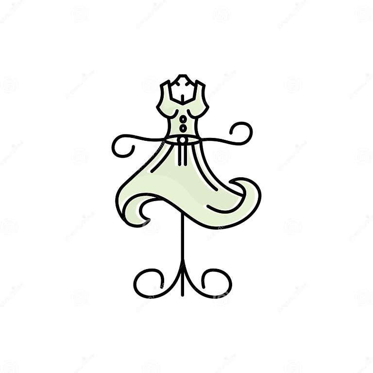 Fashion Model Logo Design Template Sign. Solid Colorful Style and ...