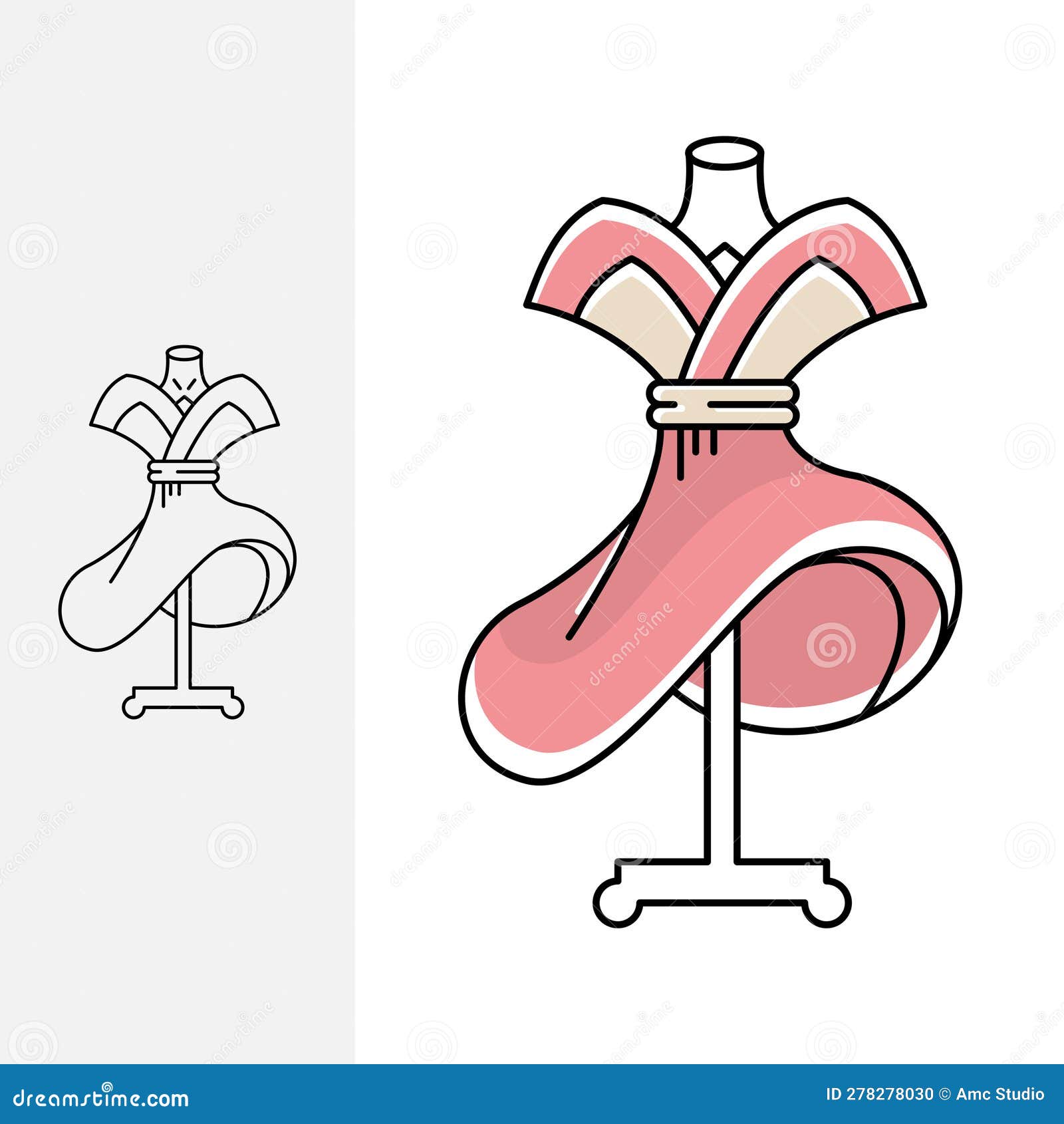 Fashion Mannequin Logo Design Simple Modern. Logo with Offside Style ...