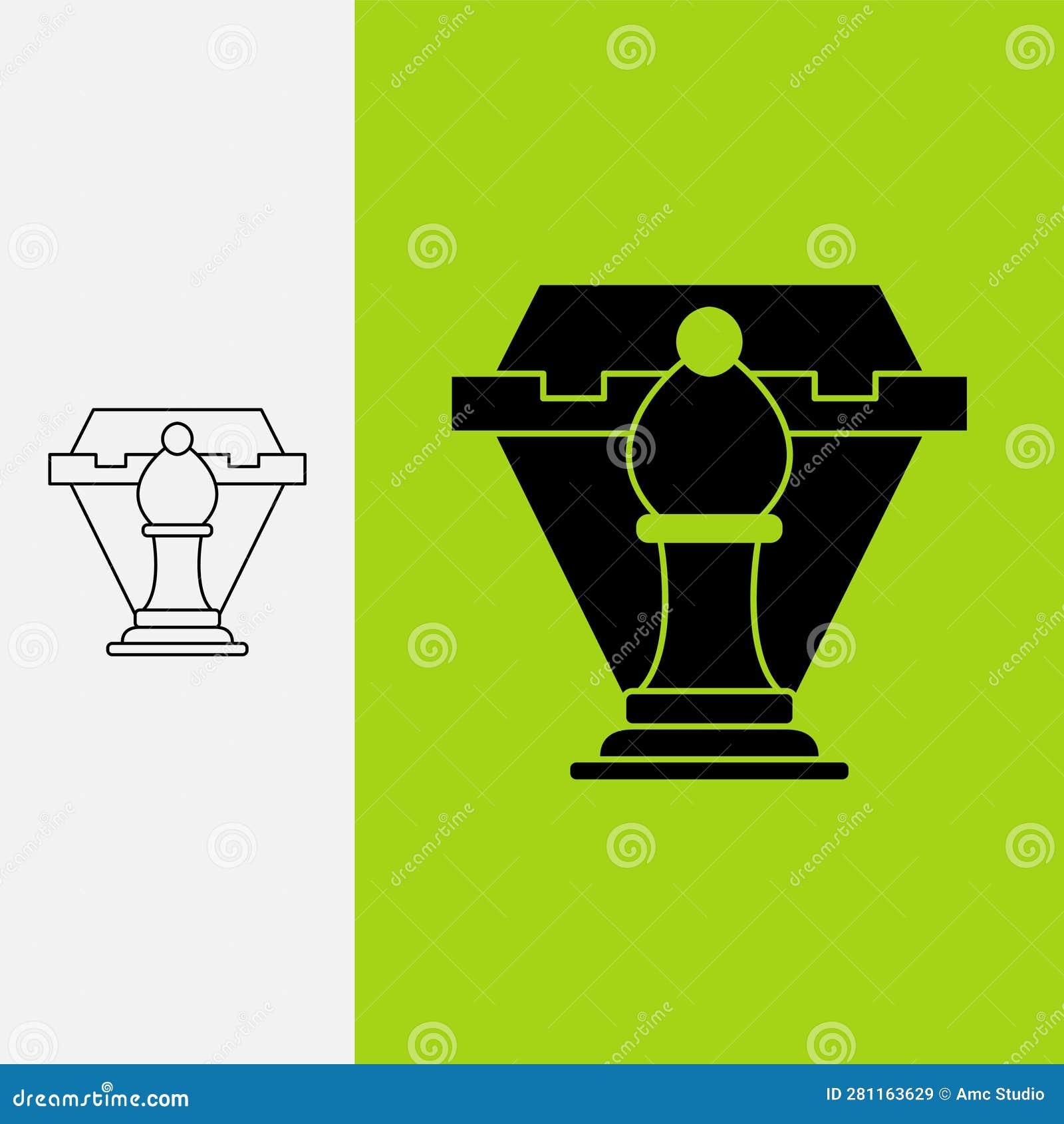 The Formidable Shield Bishop of Castel, Logo Design Template Sign ...