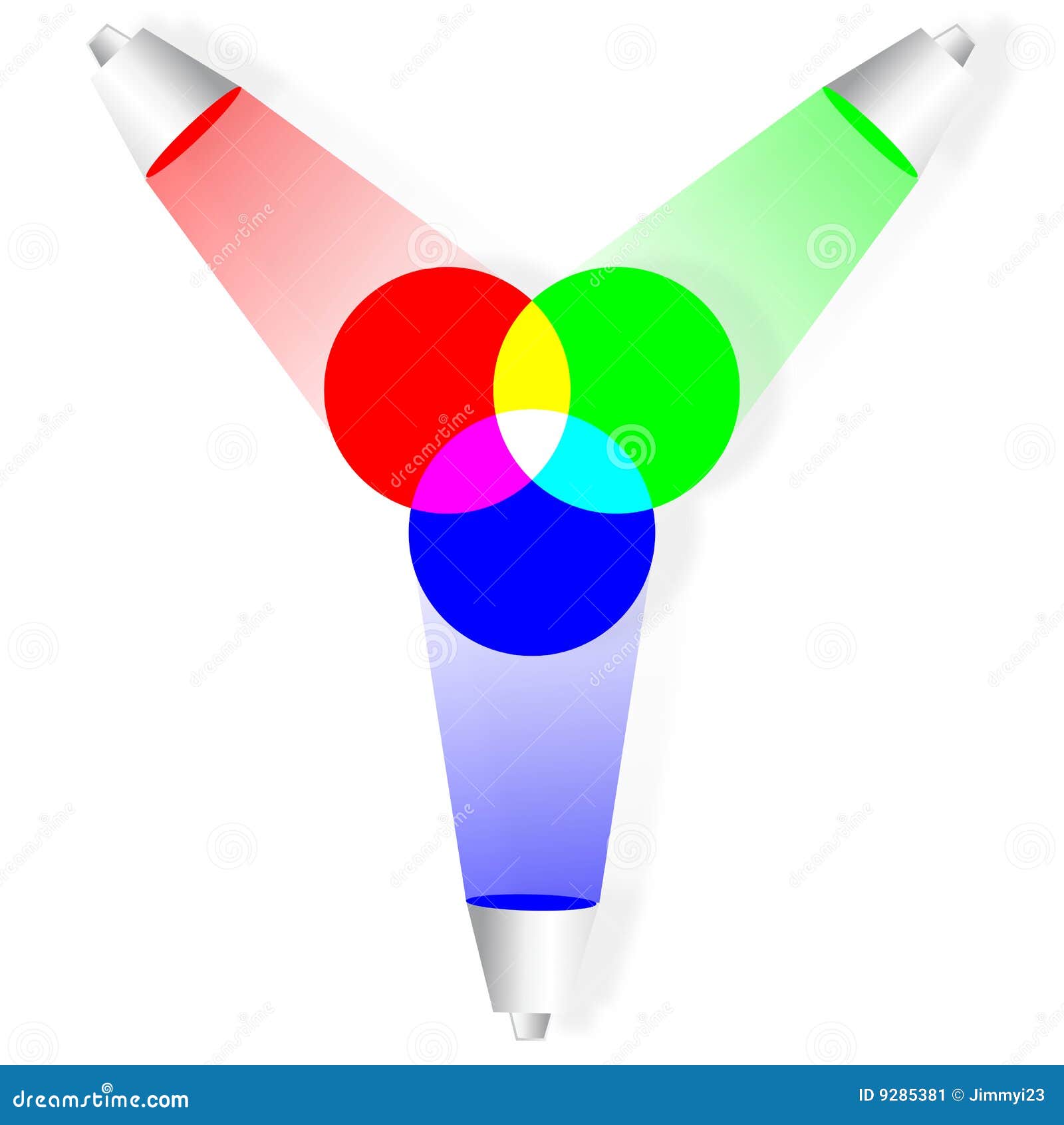 Rgb stock illustration. Illustration of inkjet, arranging - 9285381