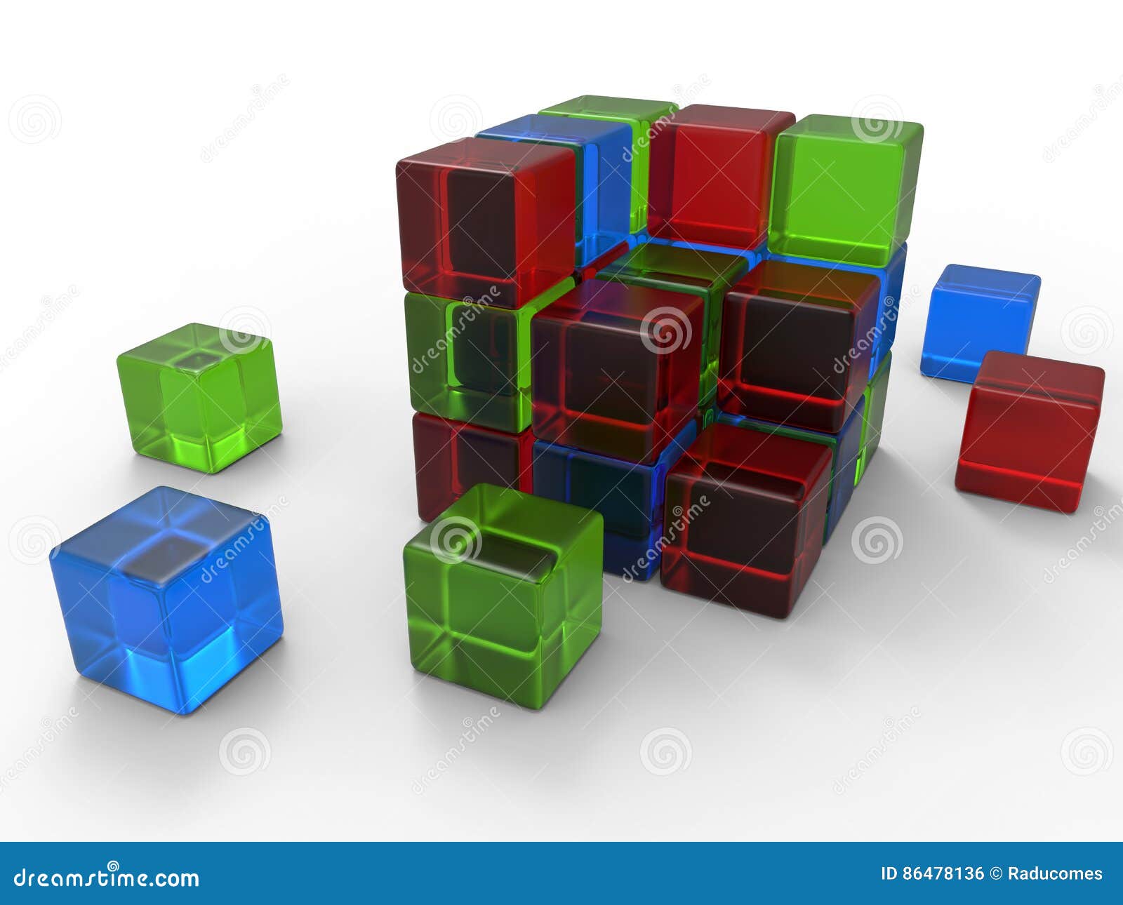 Multiple Boxes With Mercedez-Benz Logo. Editorial 3D Rendering ...