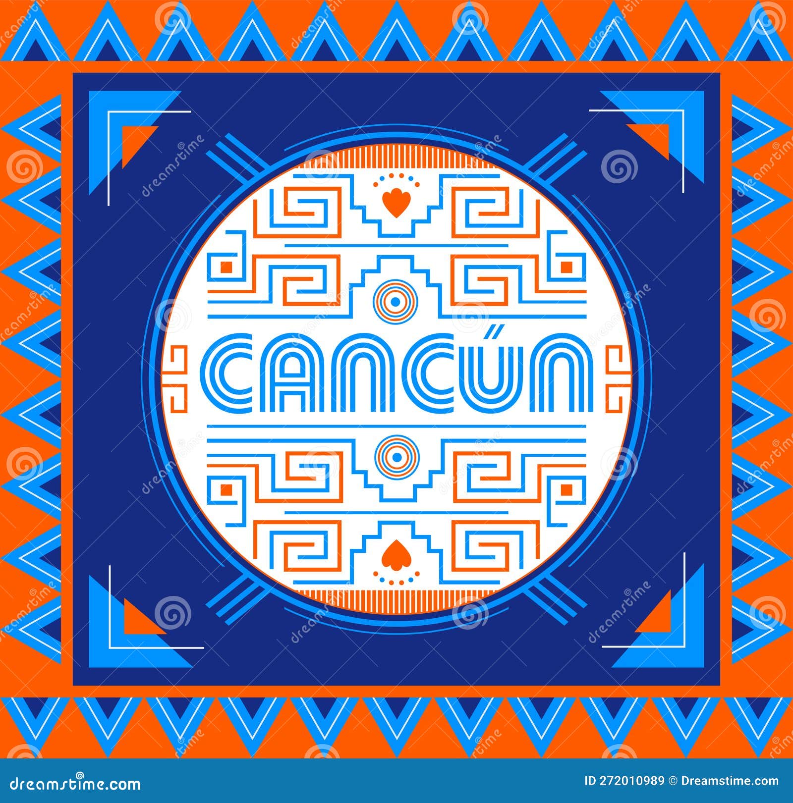 Cancun Mexico. City Skyline. Silhouette City. Design Vector. Famous ...