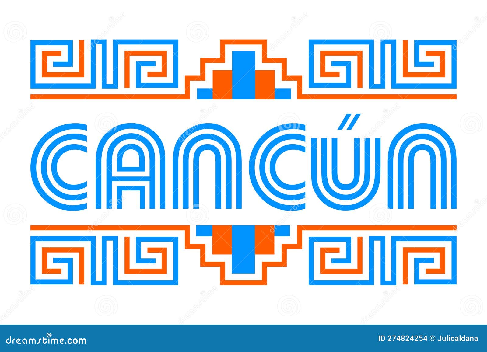 Cancun Mexico Logo Stock Photography | CartoonDealer.com #250467530