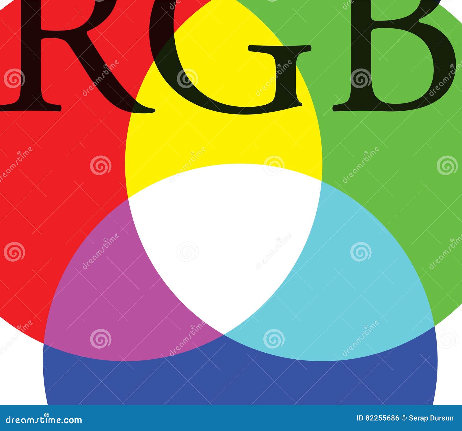 RGB Background Design stock illustration. Illustration of diagram ...