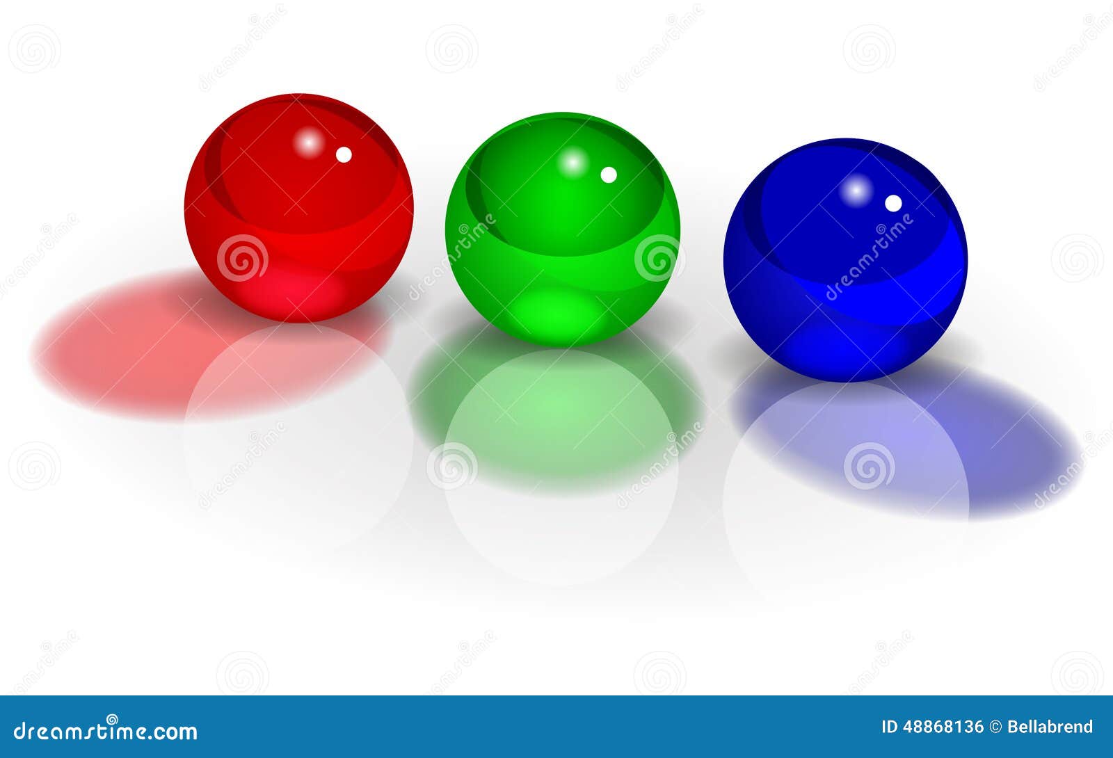 RGB balls image VECTOR stock vector. Illustration of balls - 48868136