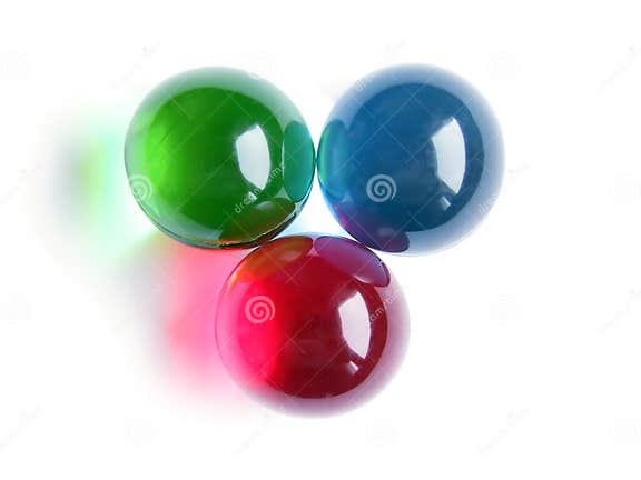 RGB bath balls stock photo. Image of blue, colourful, round - 3438