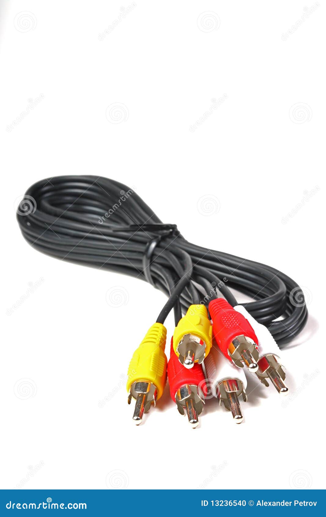 RGB cable stock photo. Image of computing, connectors - 13236540