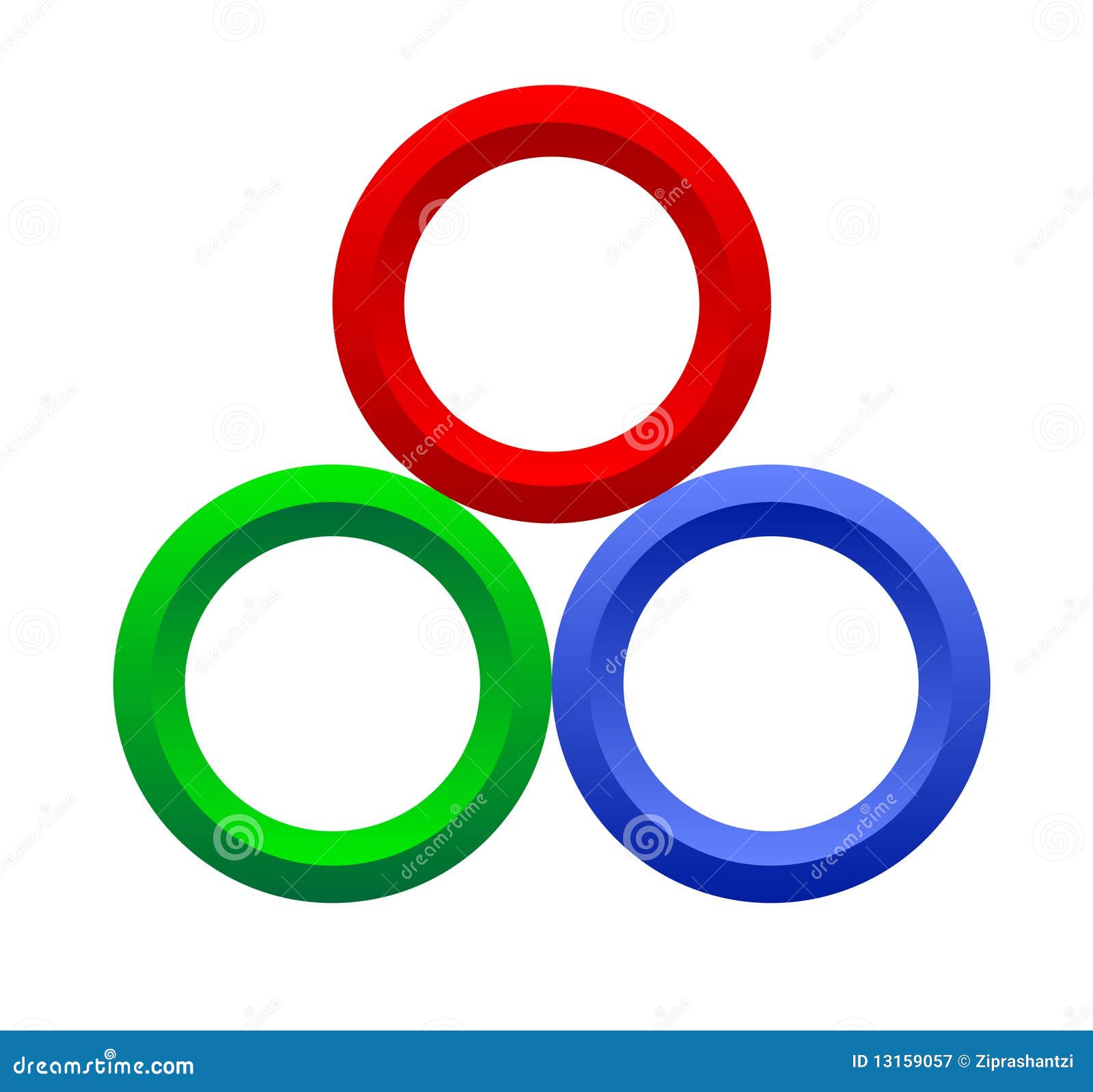Rgb color ring stock vector. Illustration of colorful - 13159057
