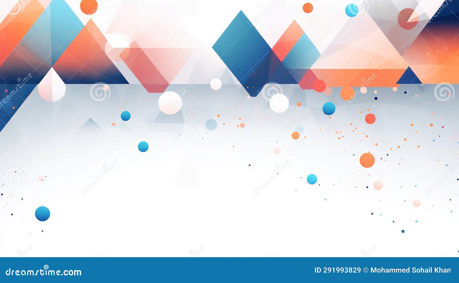 RGB Color Triangle on Abstract Painting Background Stock Illustration ...