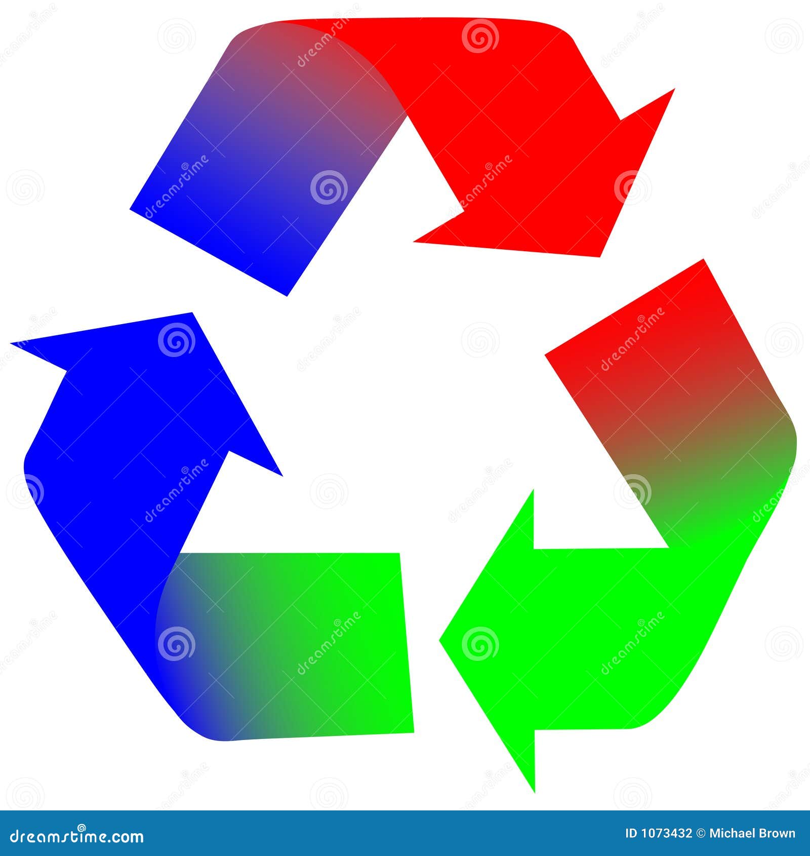 RGB Colorwheel Arrows Vector Illustration | CartoonDealer.com #1073432