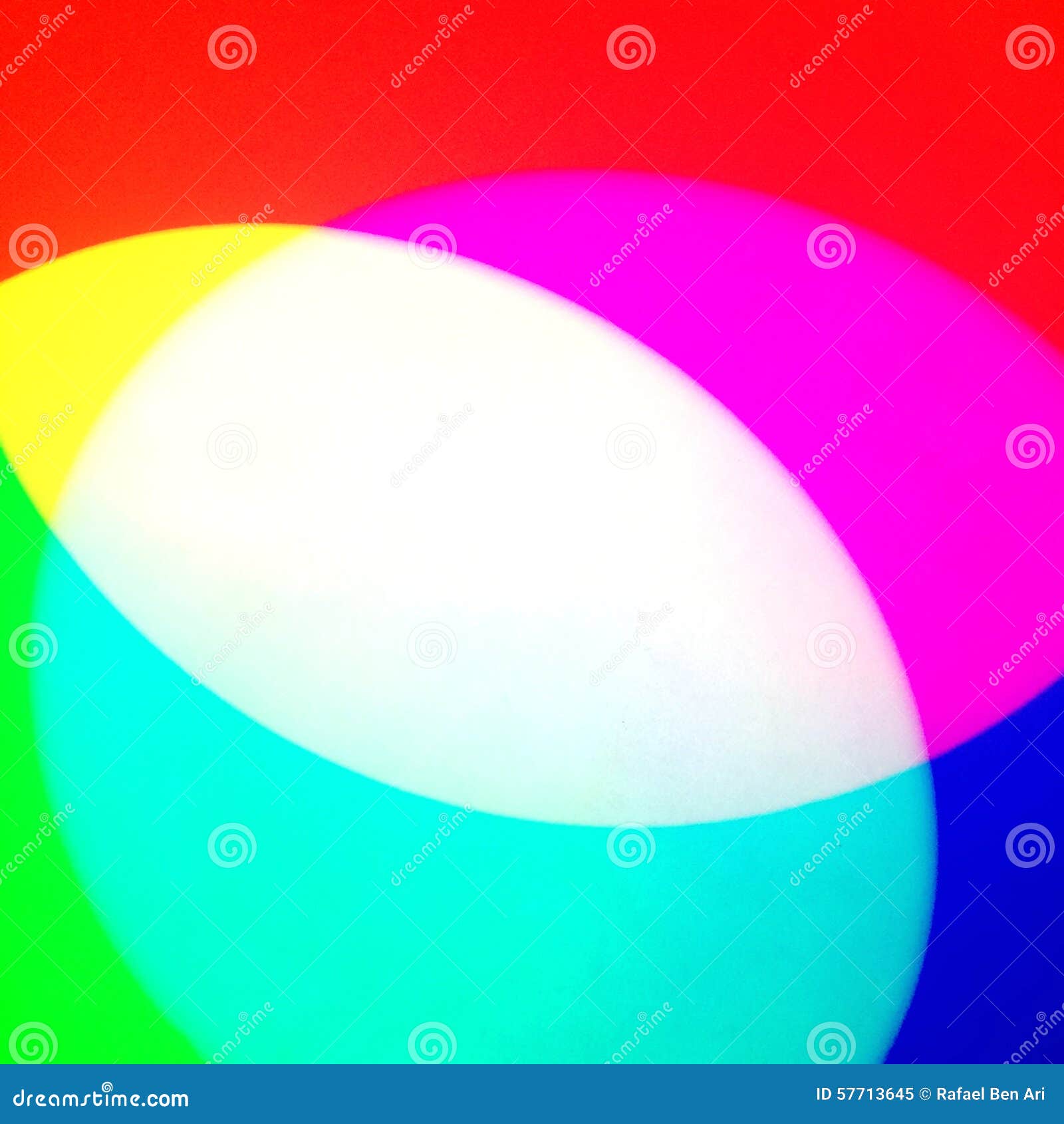 RGB Colours on a White Wall Stock Image - Image of shape, display: 57713645