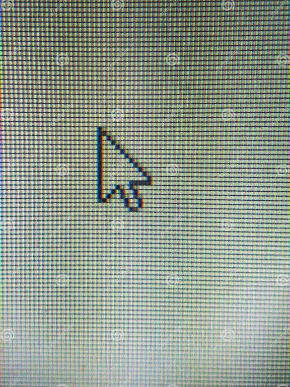 The RGB of a Cursor stock image. Image of mouse, green - 168991973