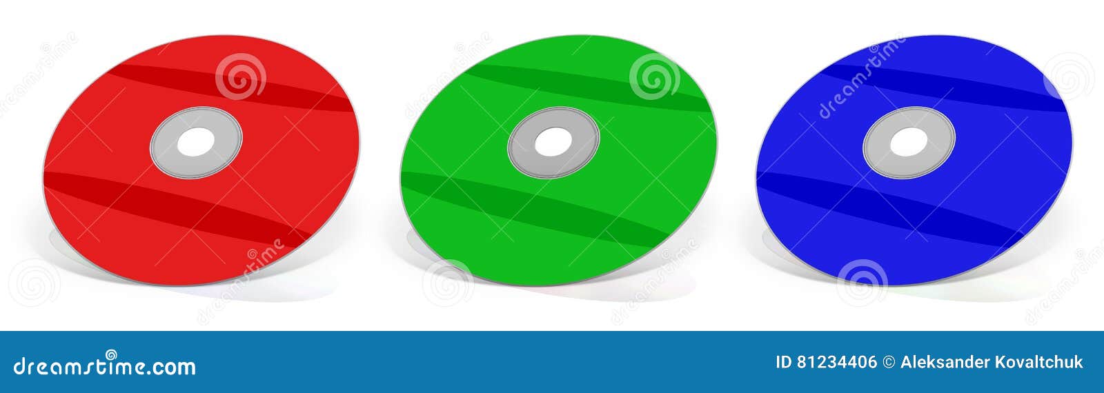 RGB DVD stock illustration. Illustration of circular - 81234406