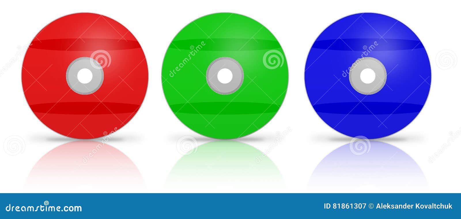 RGB DVD stock illustration. Illustration of digital, multimedia - 81861307