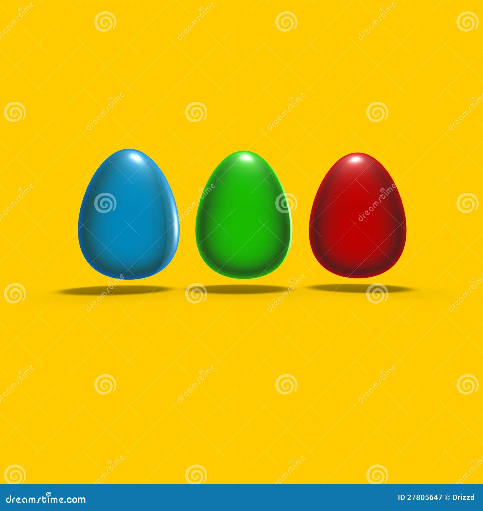 Rgb-eastereggs stock illustration. Illustration of blue - 27805647