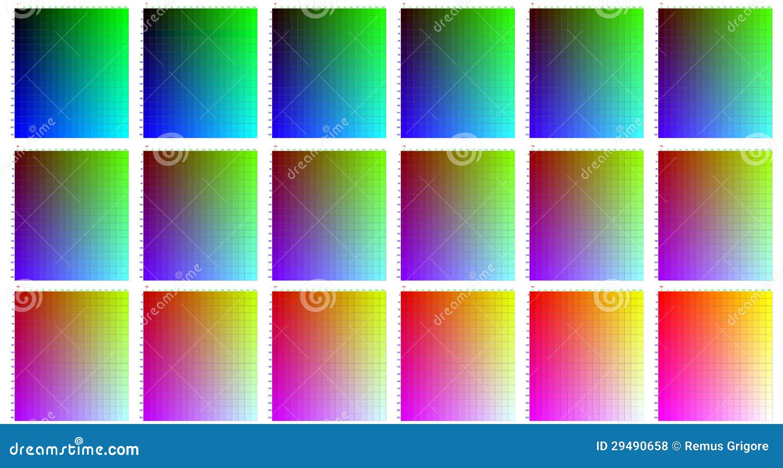 Rgb-Farben vektor abbildung. Illustration von abbildung - 29490658