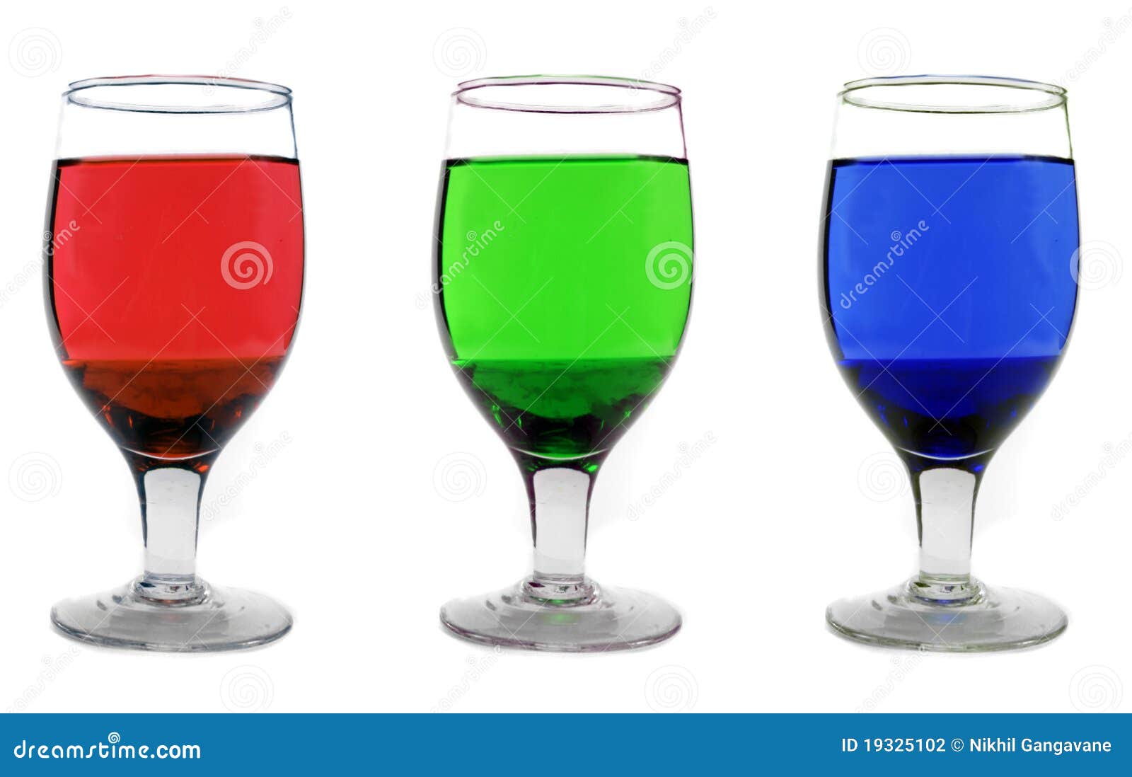 RGB Glasses stock photo. Image of colors, green, glass - 19325102