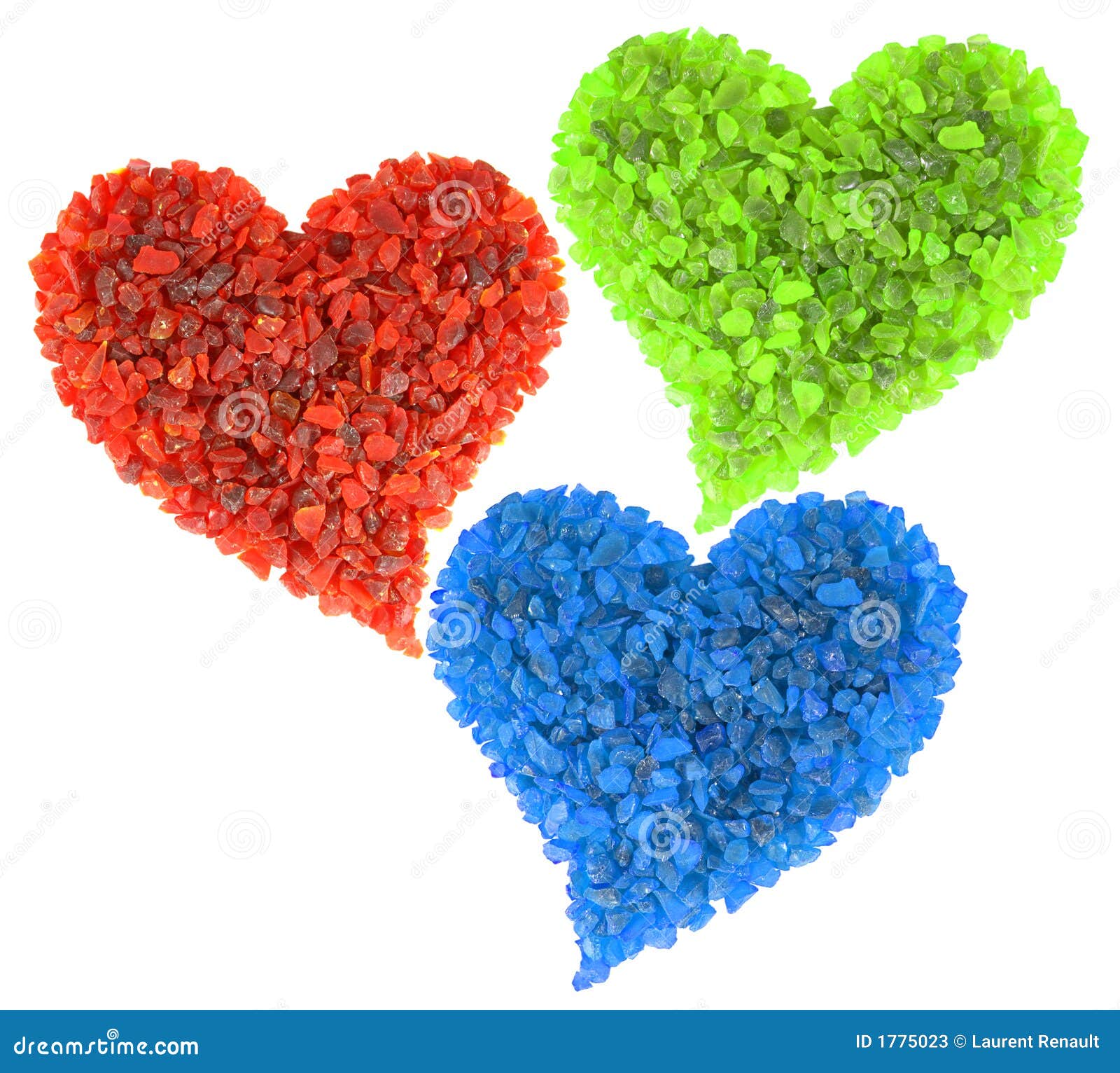 RGB hearts stock image. Image of honeymoon, dating, three - 1775023