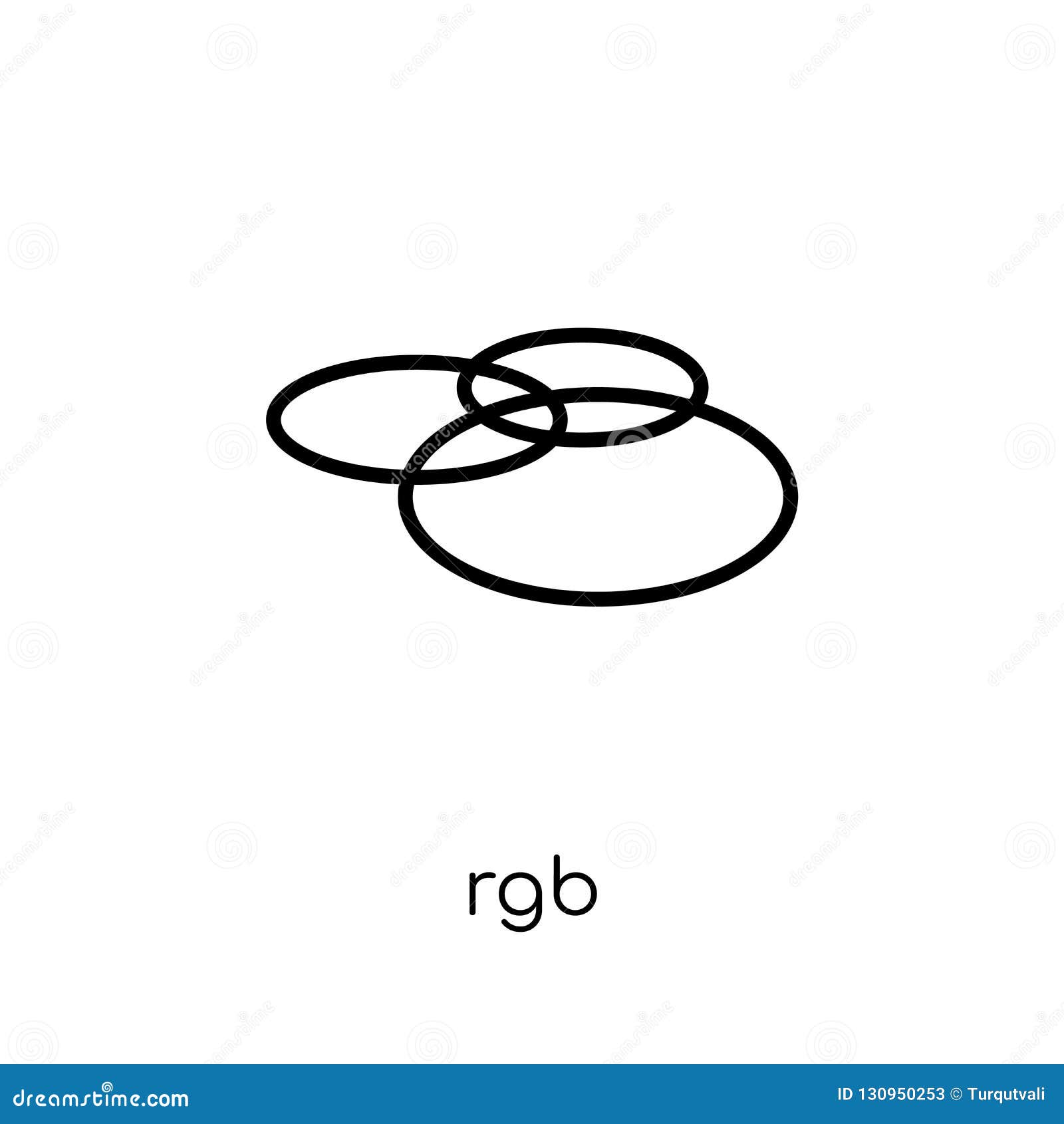 Rgb Icon from Geometry Collection. Stock Vector - Illustration of ...