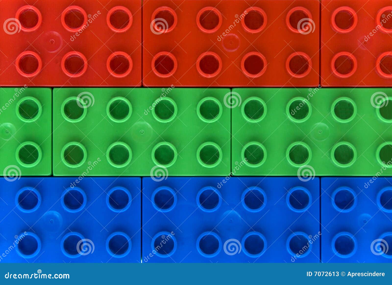 Rgb kleuren - Lego stock afbeelding. Image of ontwerp - 7072613