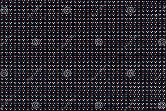 RGB LED Screen Panel Texture Stock Photo - Image of concert, board ...