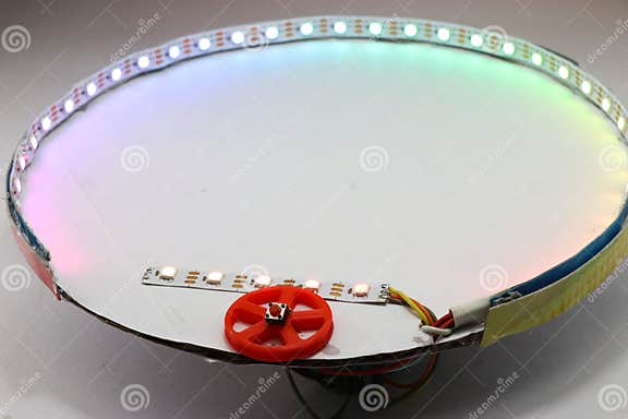 RGB LED Strip Light Game Controlled by Single Push Button Switch with ...