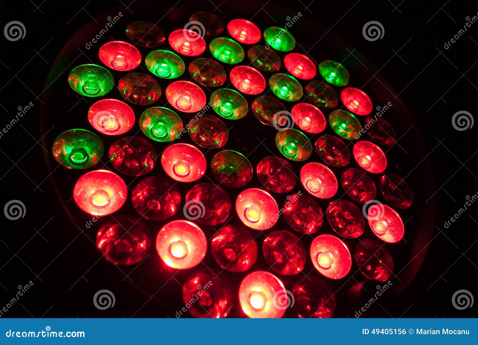 RGB leds stock photo. Image of electroluminescent, close - 49405156