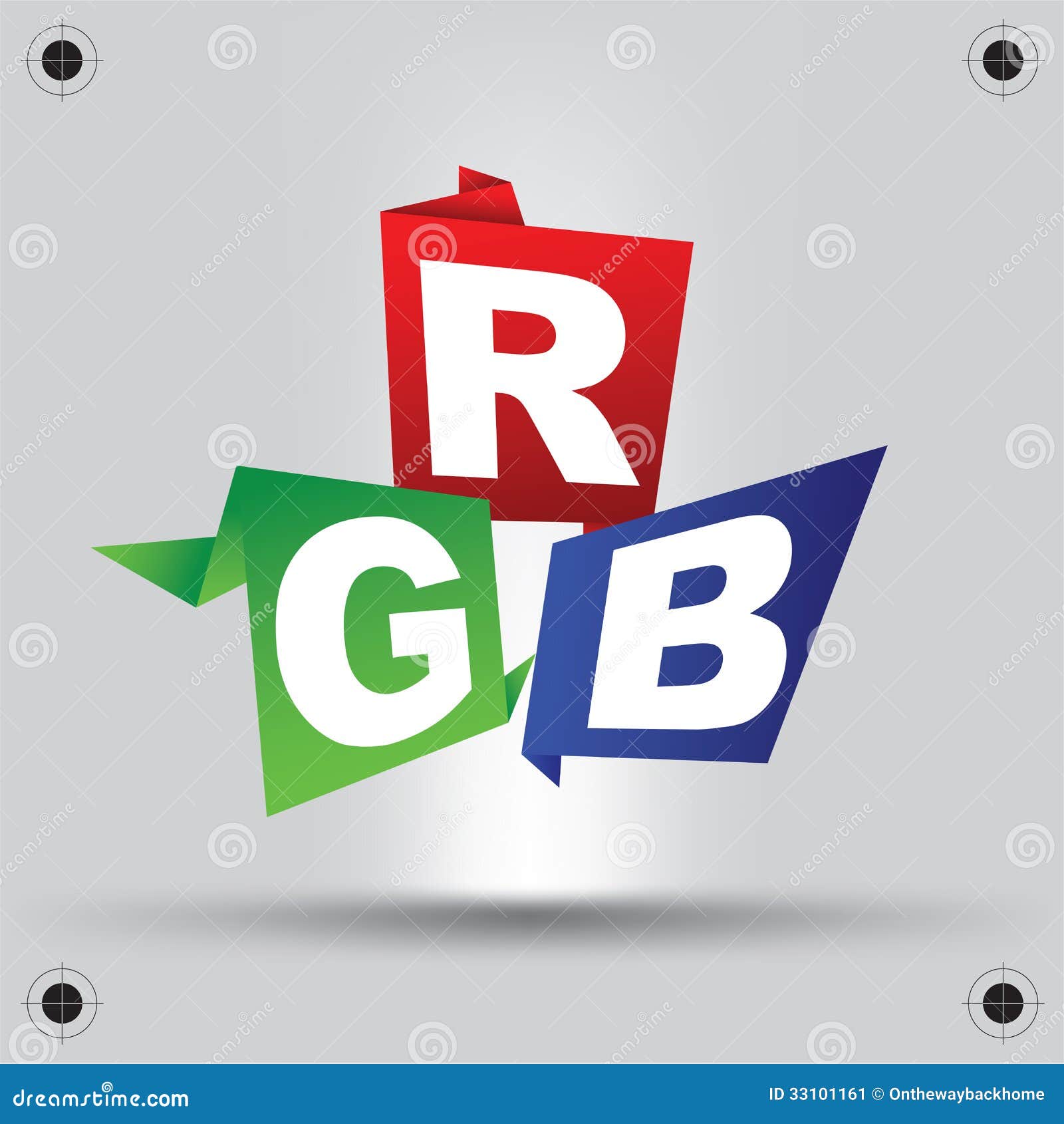 RGB Letters Design Art Image Stock Vector - Illustration of black ...