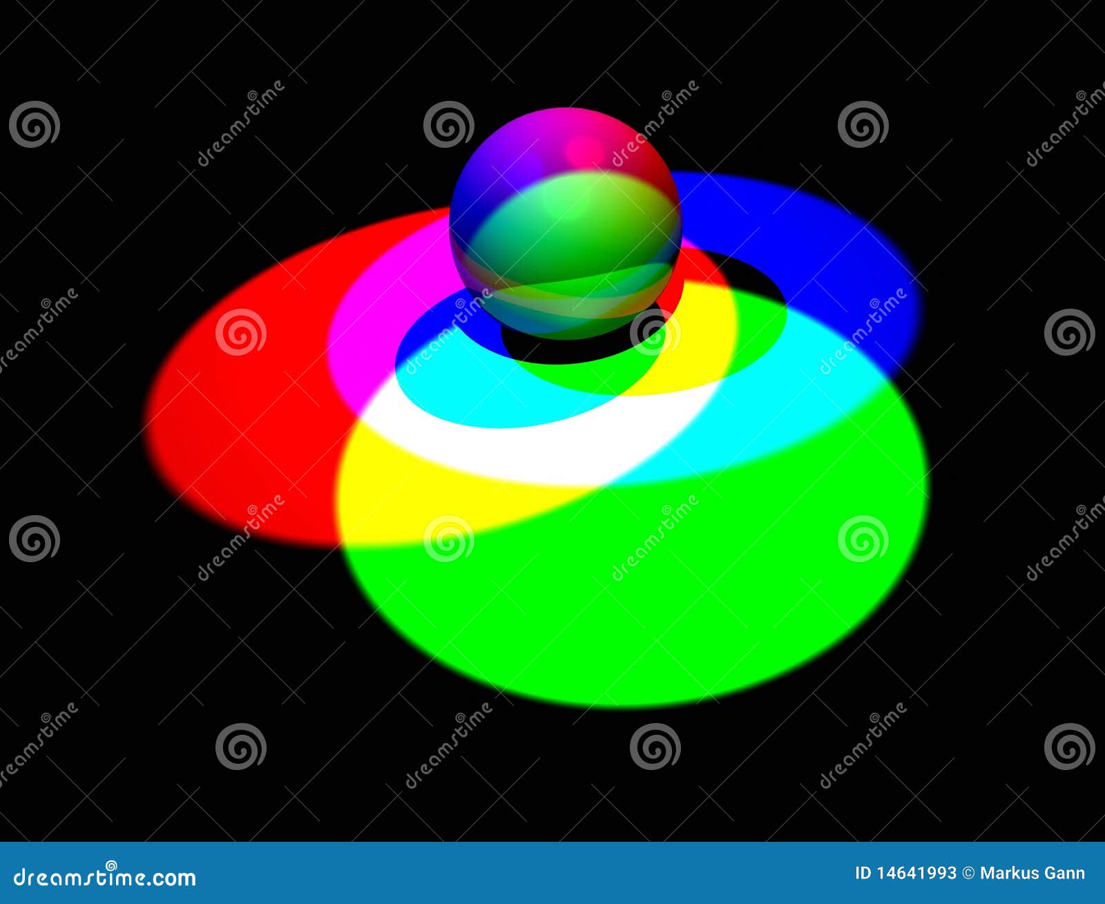 Rgb lights stock illustration. Illustration of black - 14641993