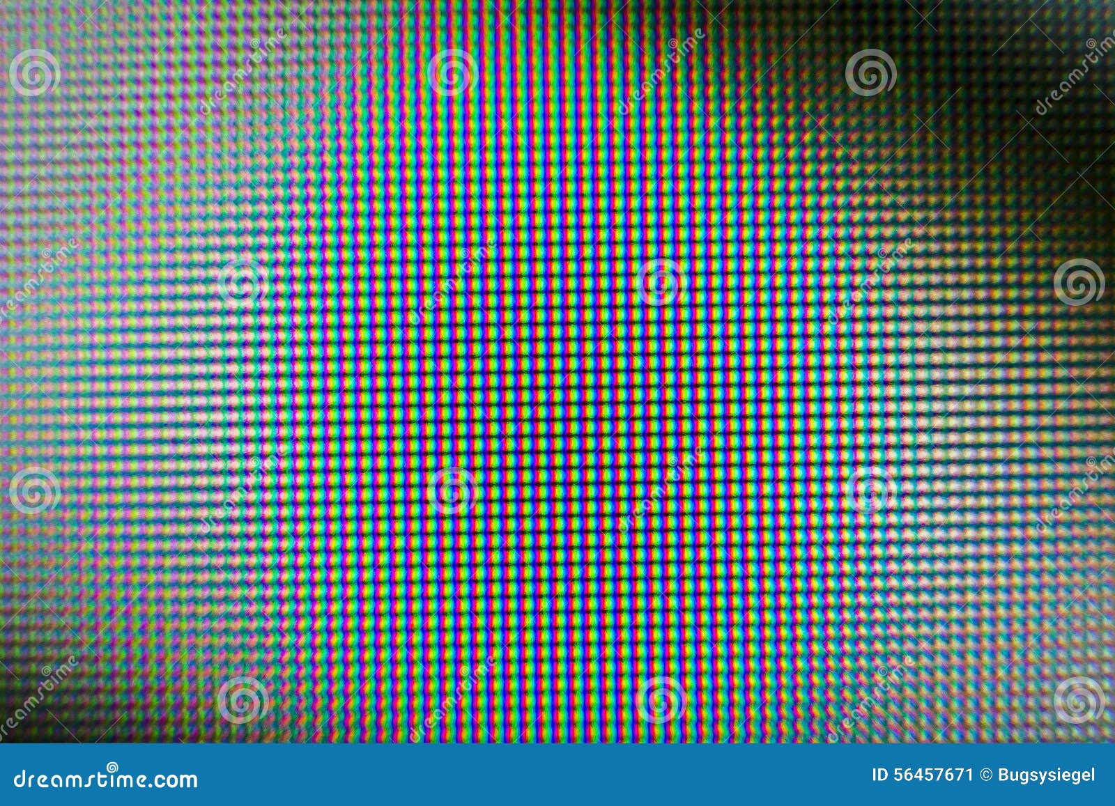 RGB Pattern on monitor stock image. Image of abstract - 56457671
