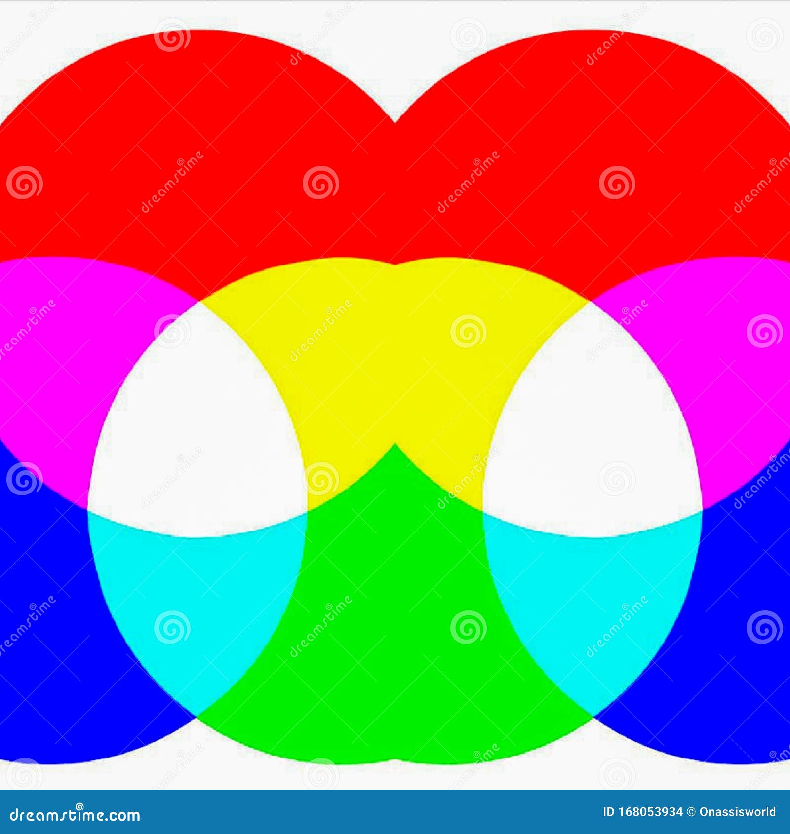 RGB Red Green Blue Multi Color Rainbow Abstract Background Stock ...