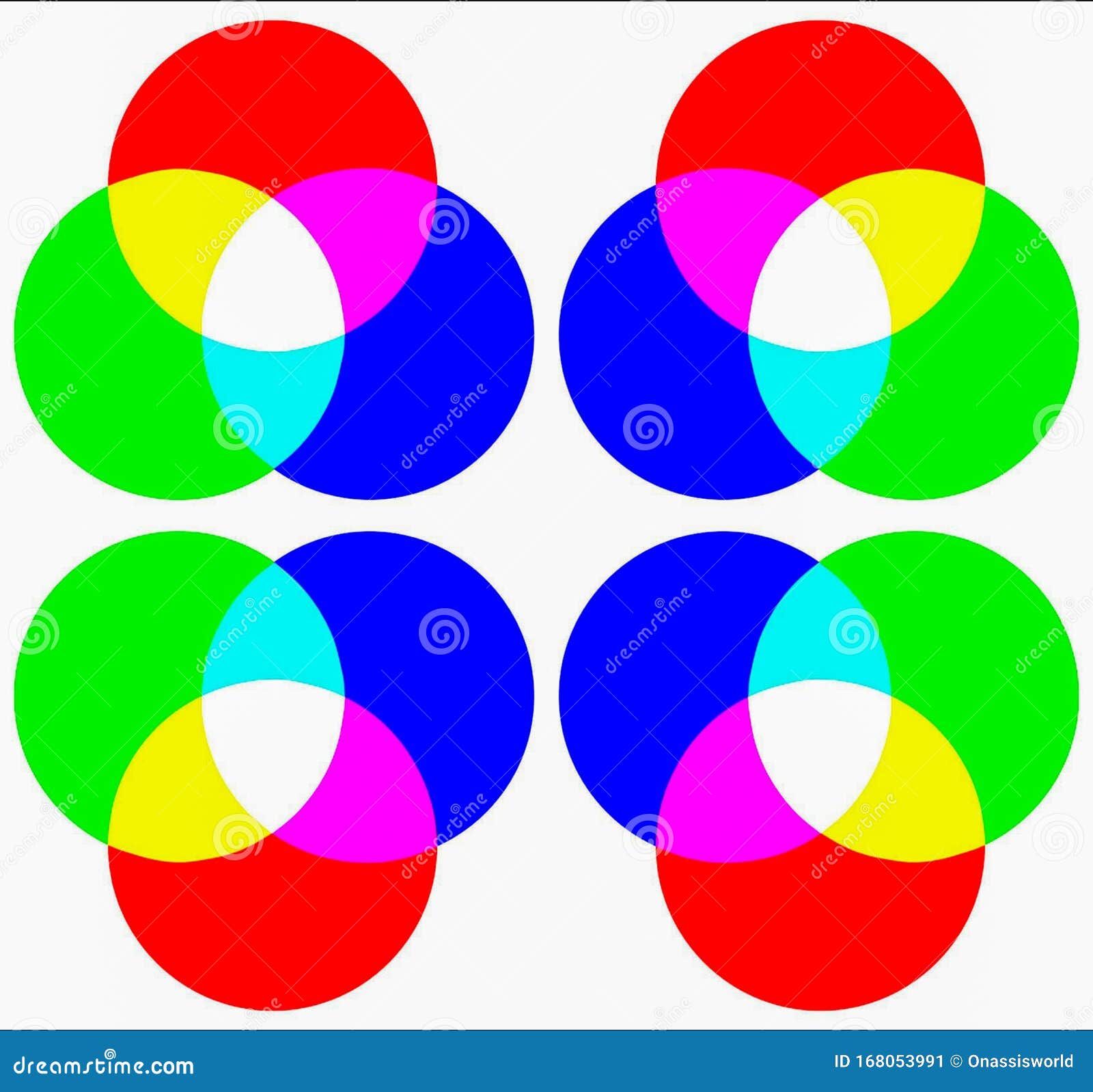 RGB Red Green Blue Multi Color Rainbow Abstract Background Stock ...