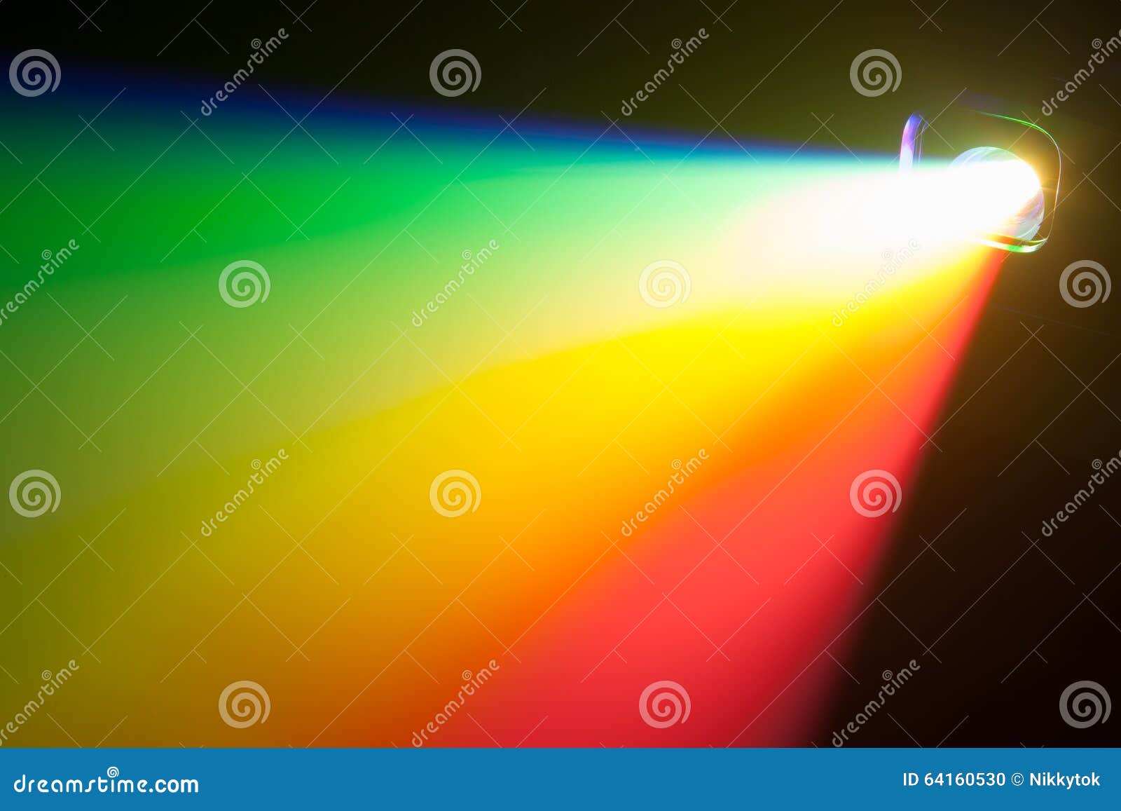 Rgb Spectrum Light of Projector Stock Photo - Image of color, mist ...